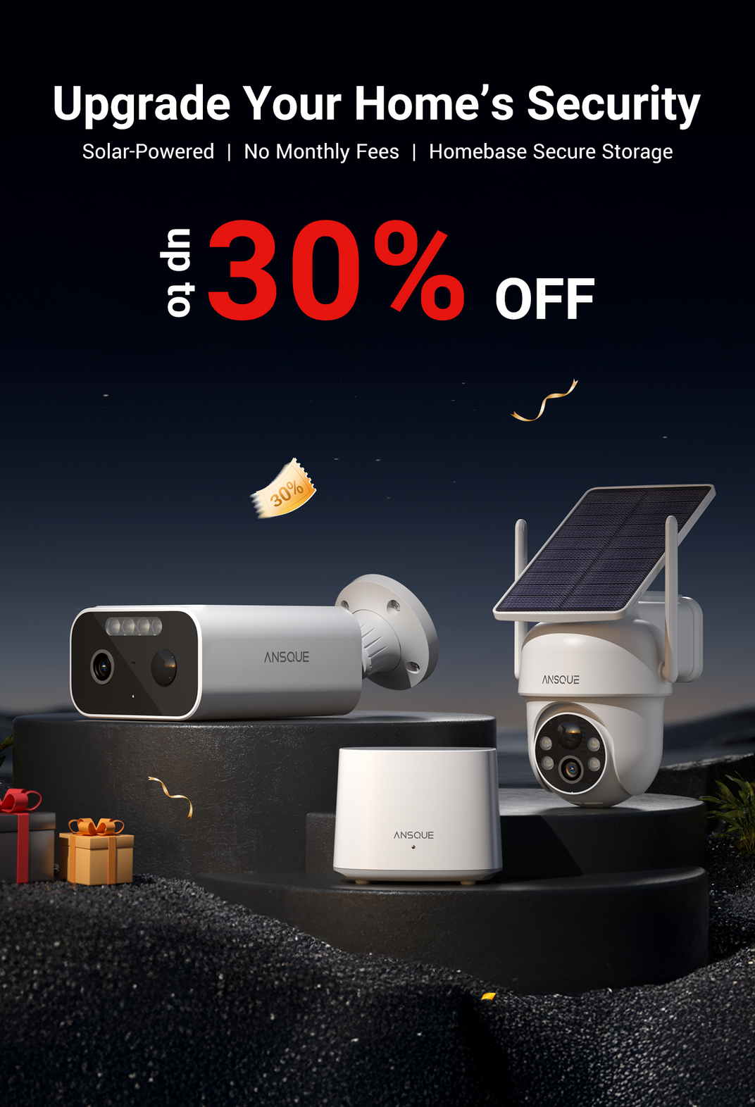 ANSQUE - Build Your Whole-Home Solar Security System