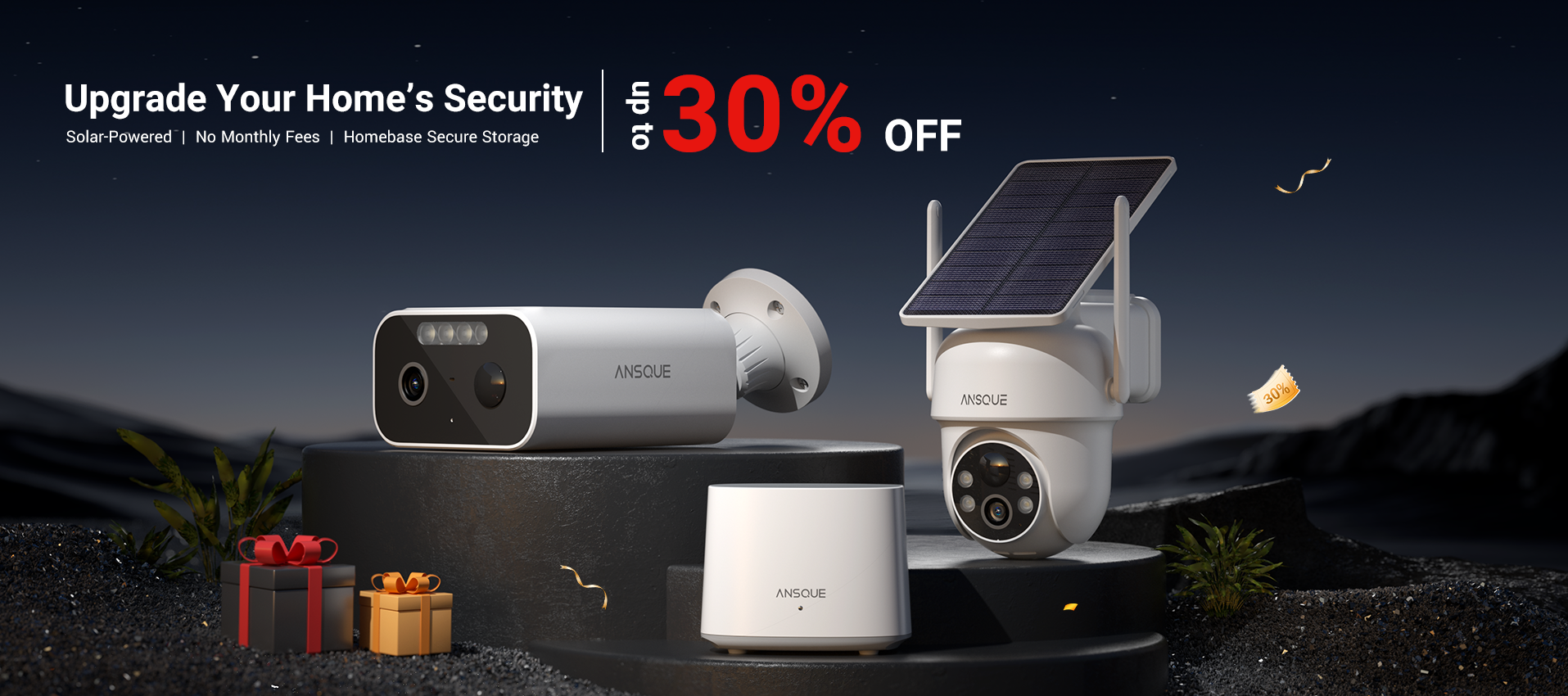 ANSQUE - Build Your Whole-Home Solar Security System